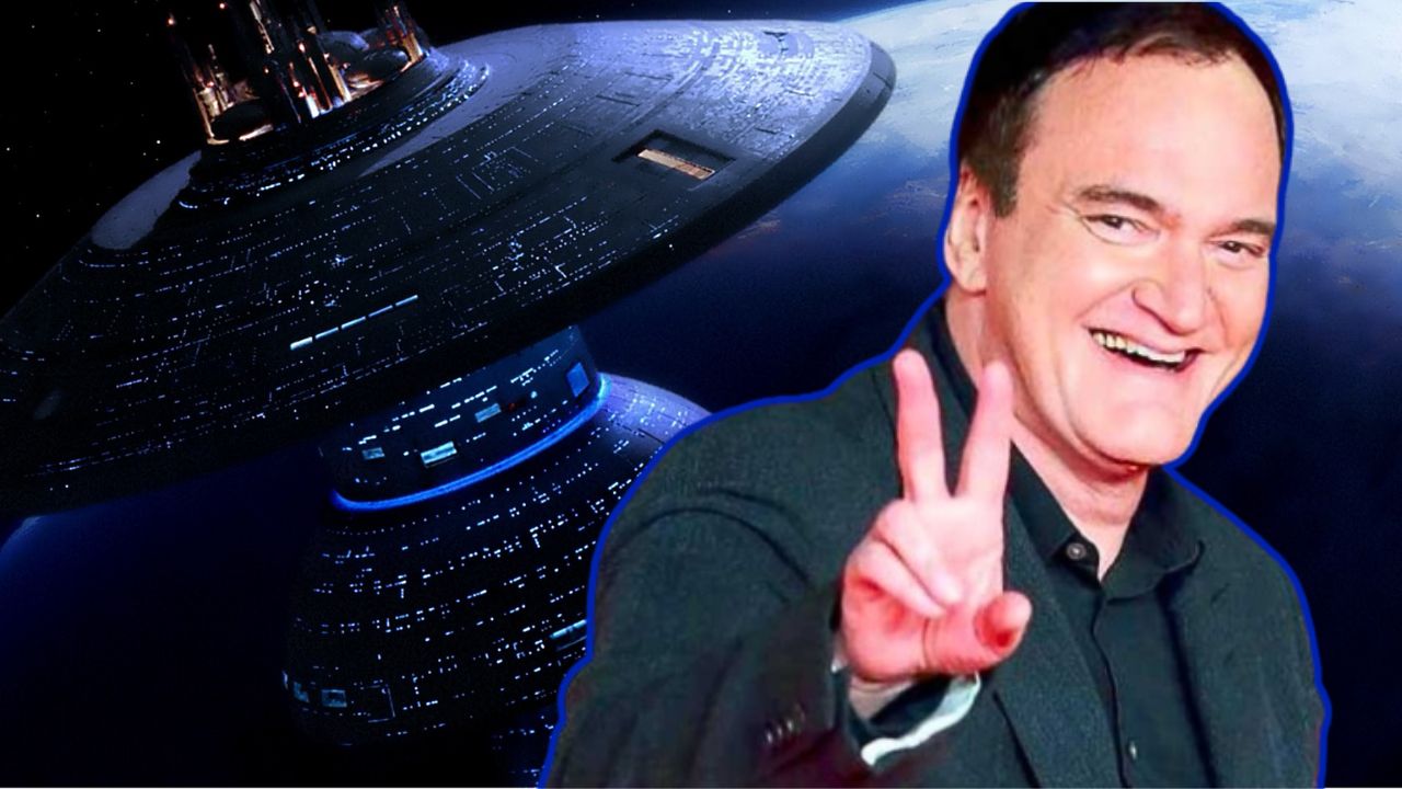 SIMON PEGG DESCRIBE STAR TREK DE QUENTIN TARANTINO